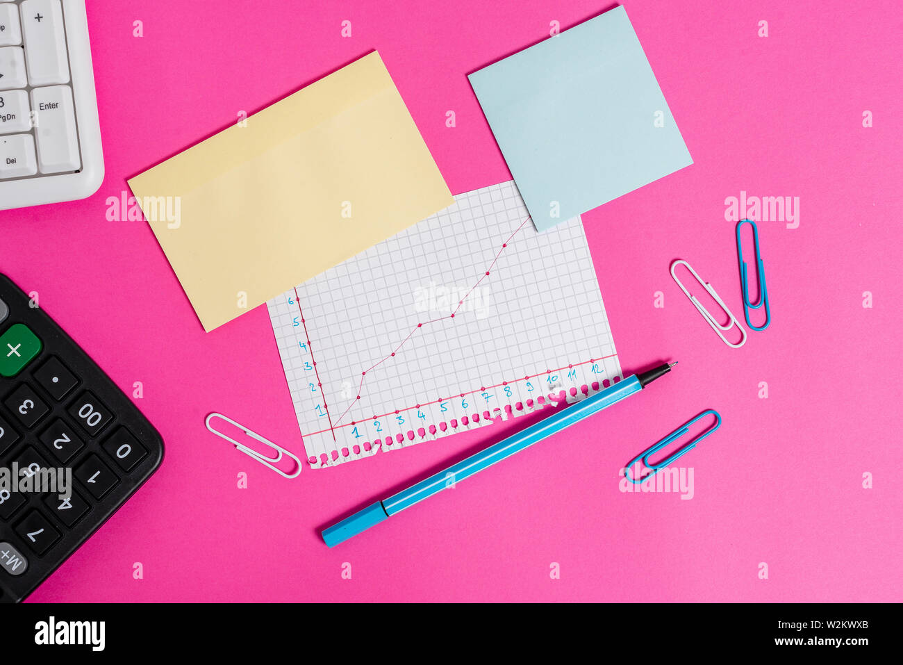 Stationary and note paper plus math sheet with diagram picture on the ...