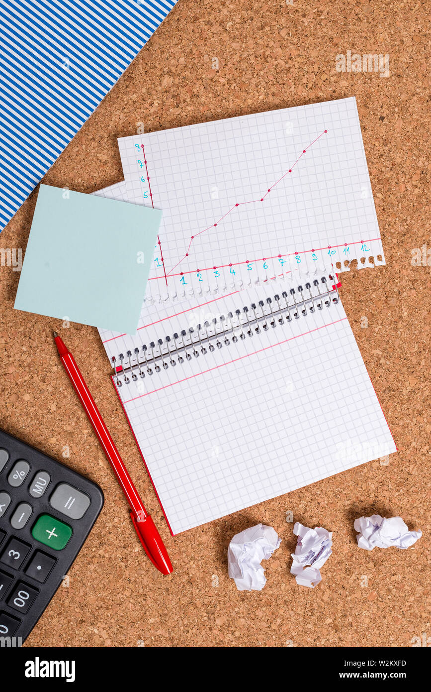 Desk notebook paper office cardboard paperboard study supplies table ...