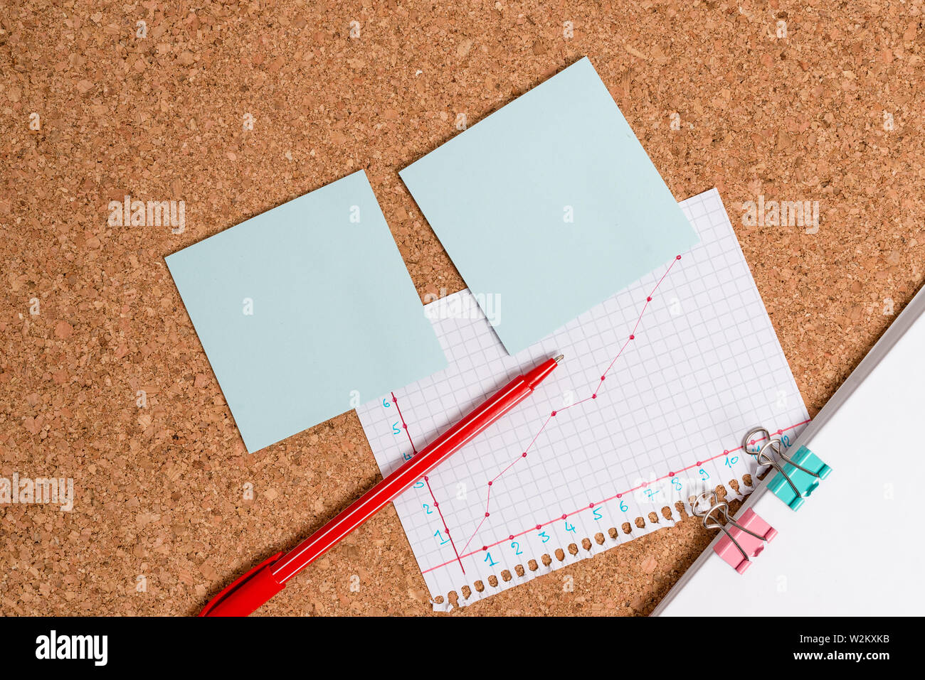 Desk notebook paper office cardboard paperboard study supplies table ...