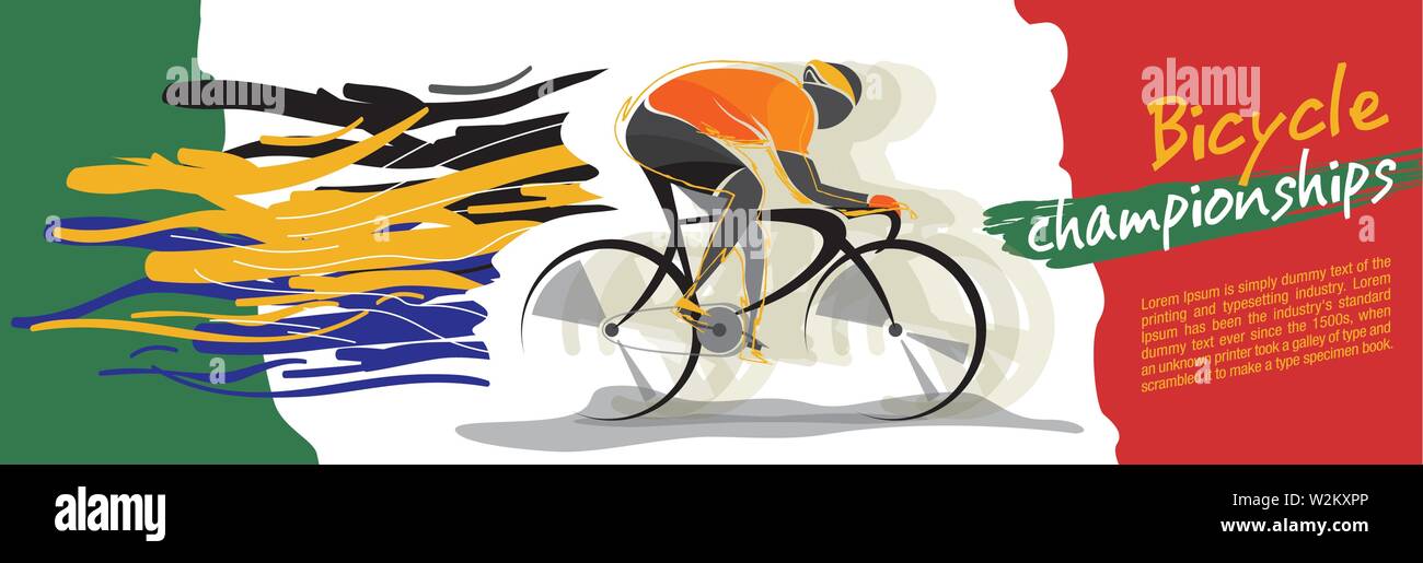 Bicycle championship vector Stock Vector Image & Art - Alamy