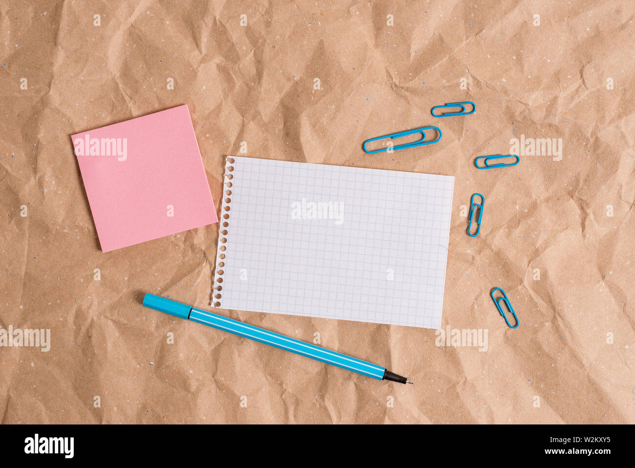 Papercraft craft paper desk square spiral notebook office study ...