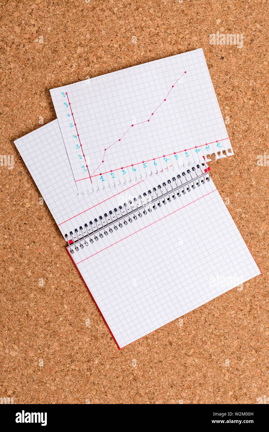 Desk notebook paper office cardboard paperboard study supplies table ...