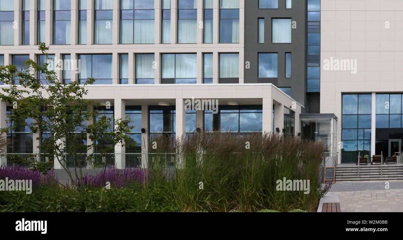 Marriott Hotel at City Quays Belfast Northern Ireland Stock Photo - Alamy