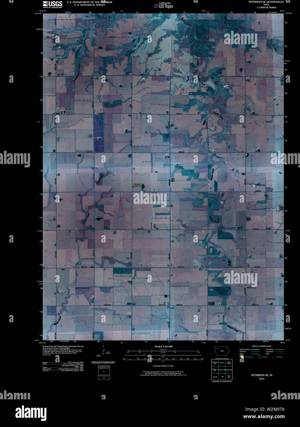 Peterson map hi-res stock photography and images - Alamy