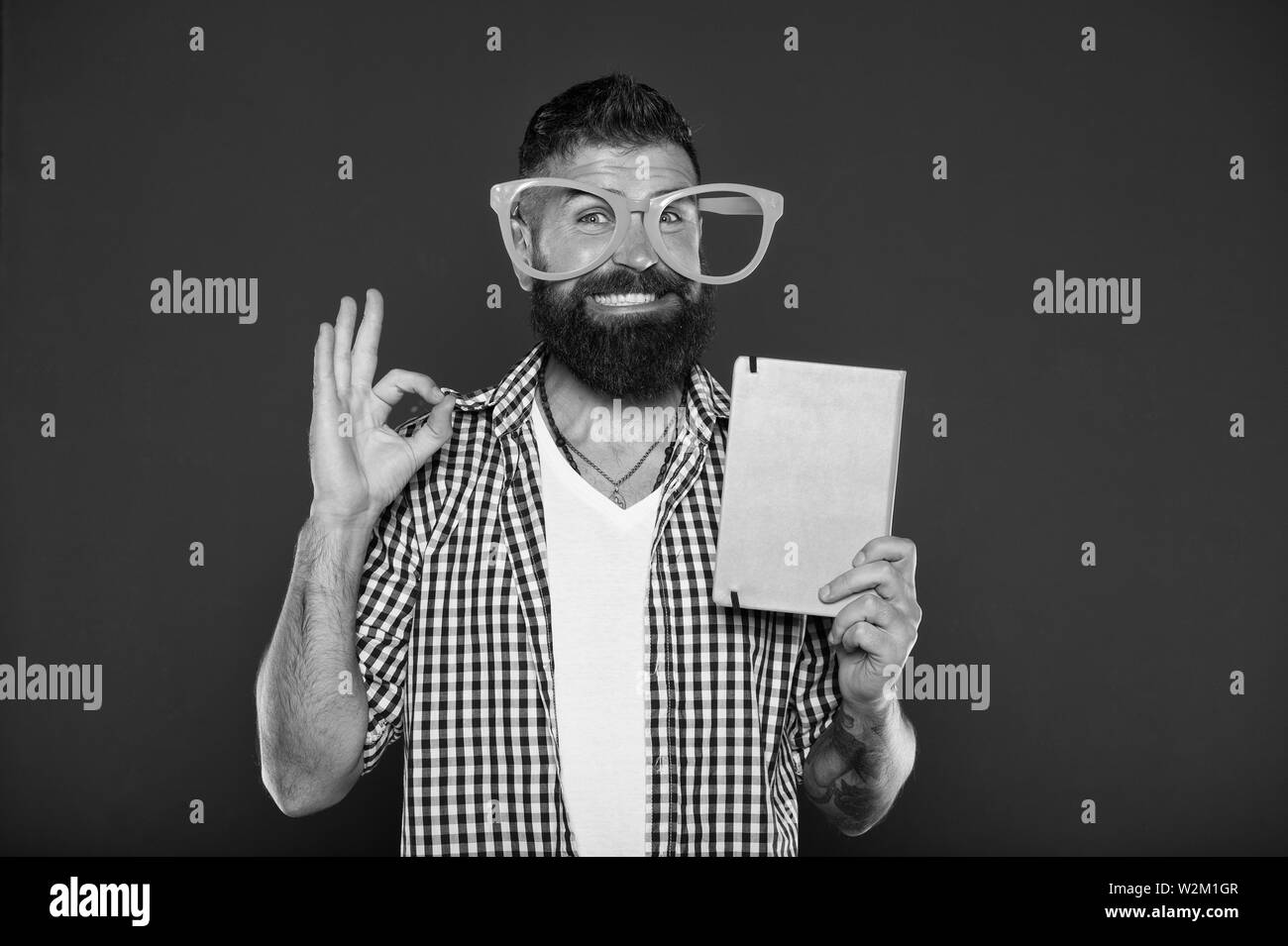 Nerd notes Black and White Stock Photos & Images - Alamy