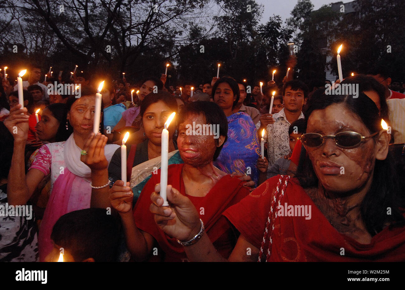 Female victim acid hi-res stock photography and images - Alamy
