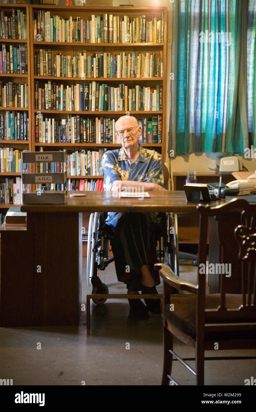 Sir Arthur C. Clarke, 1917 – 2008, the British science fiction writer ...