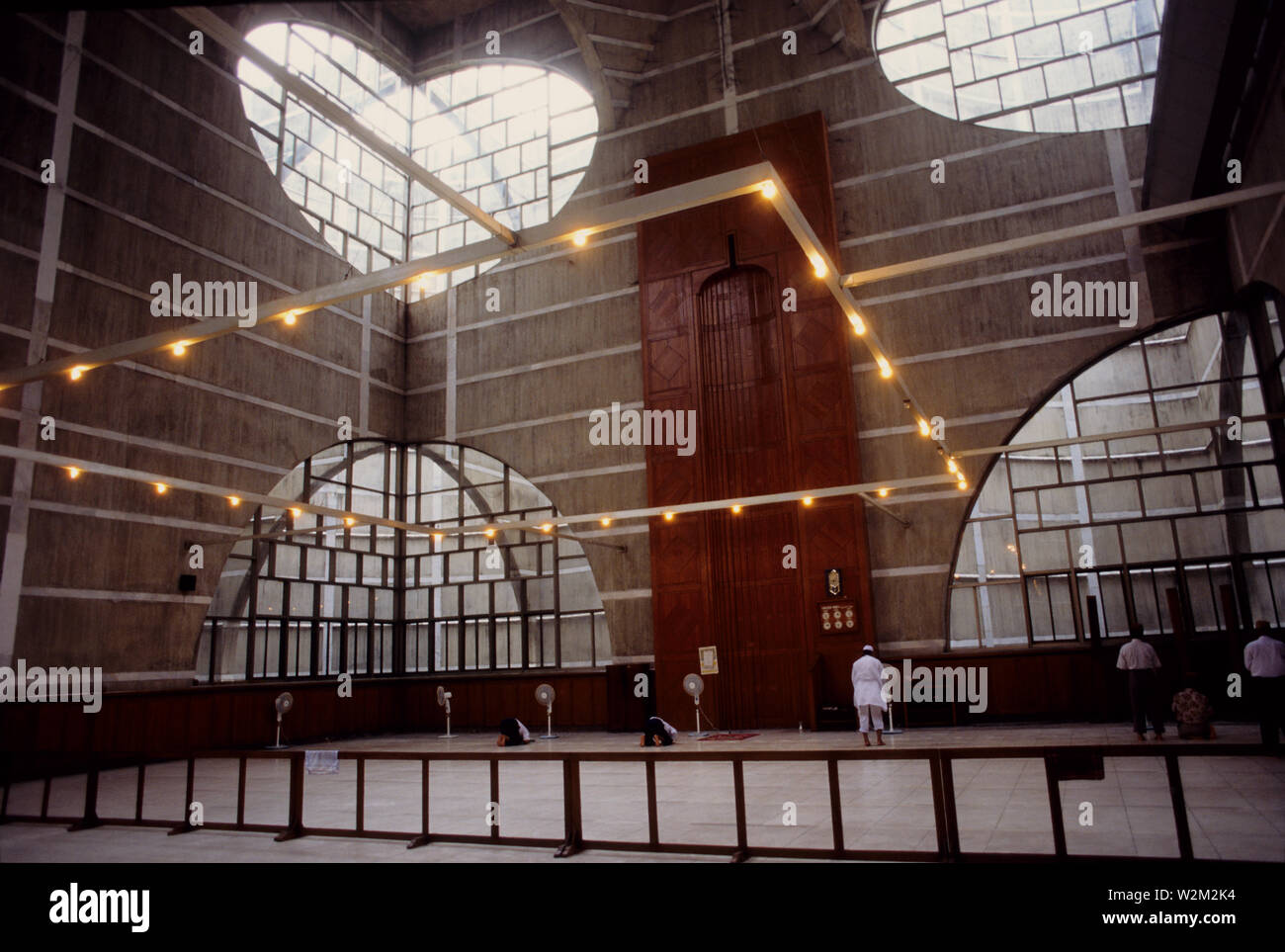 The prayer hall, in the House of Parliament or Sangsad Bhaban in ...