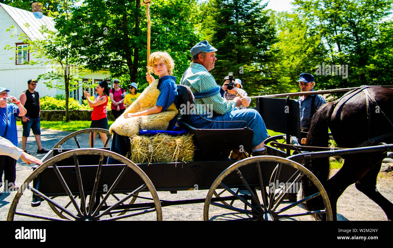 Village quebecois d’antan hi-res stock photography and images - Alamy