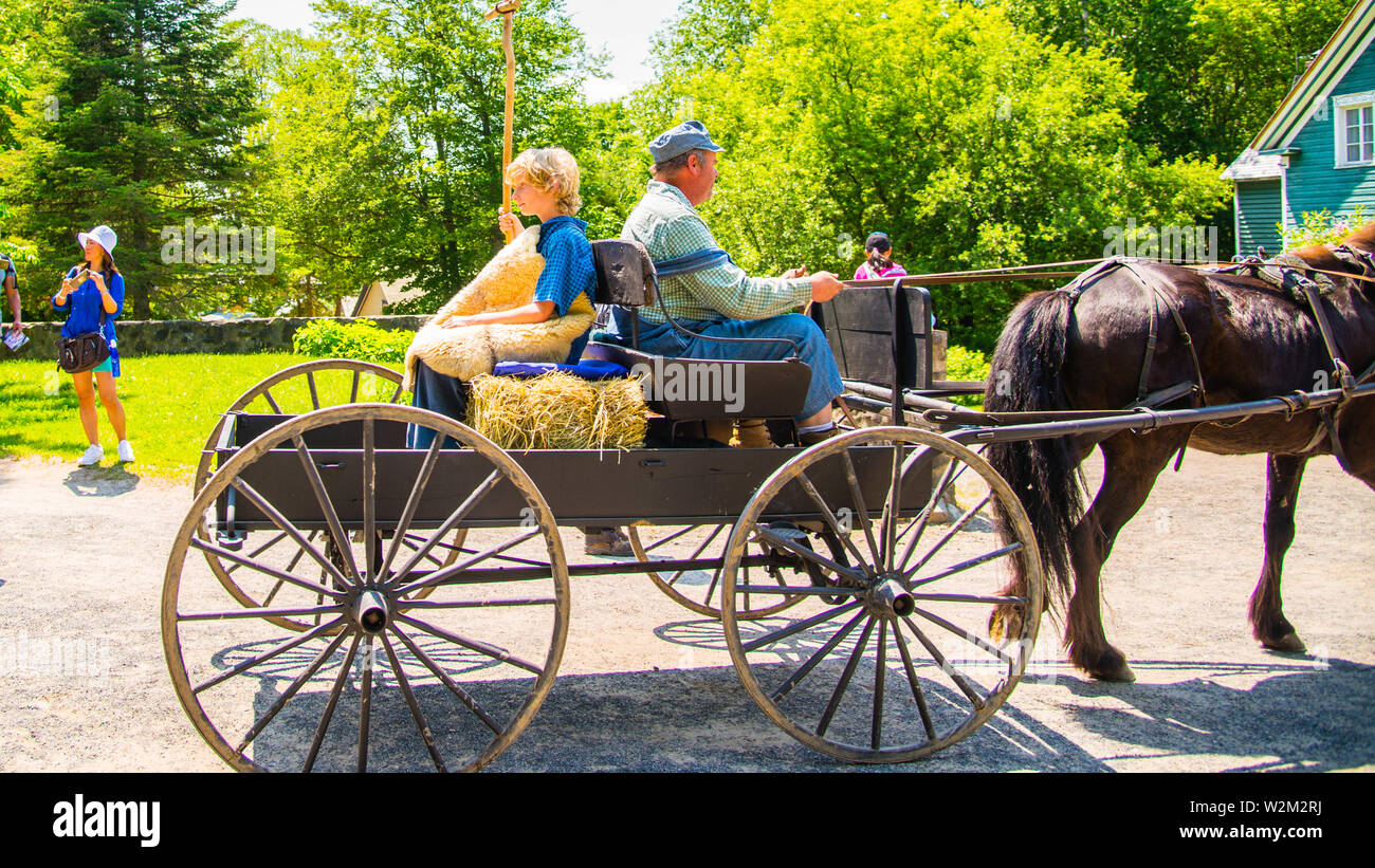 Village quebecois d’antan hi-res stock photography and images - Alamy