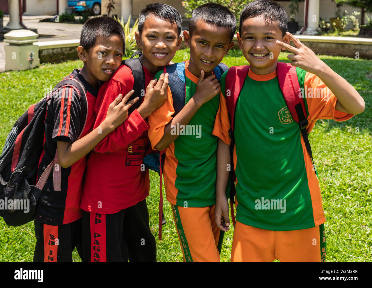 Makassar, Sulawesi, Indonesia - February 28, 2019: Fort Rotterdam. Four ...