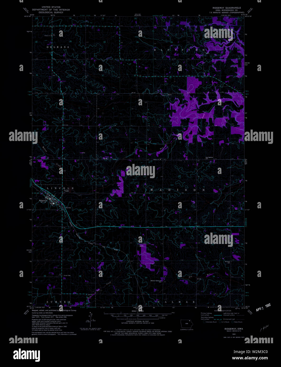 Ridgeway map hi-res stock photography and images - Alamy
