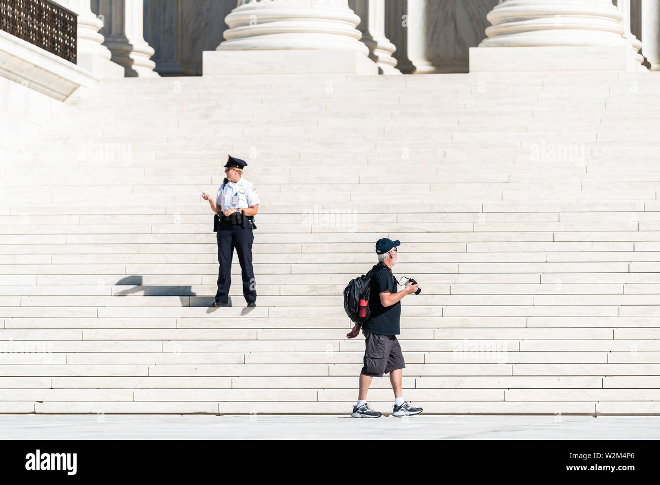 Security walking building entrance uniform hi-res stock photography and ...