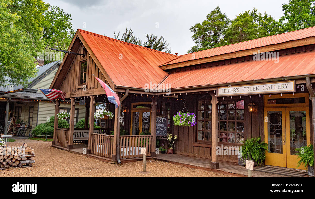 Village of Leipers Fork in Tennessee - LEIPERS FORK, USA - JUNE 18 ...