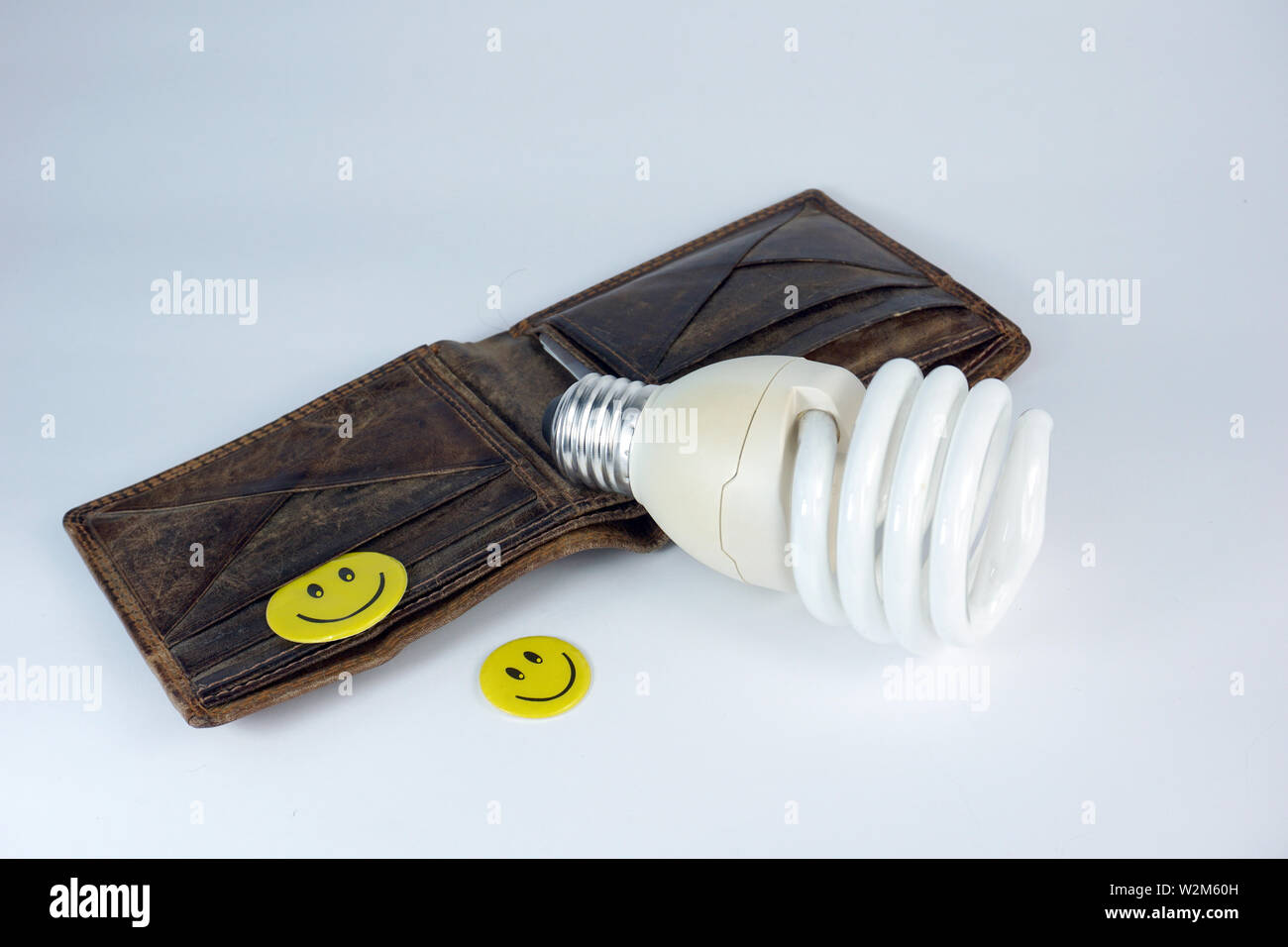 smiley happy face save money education electricity expense finance ...