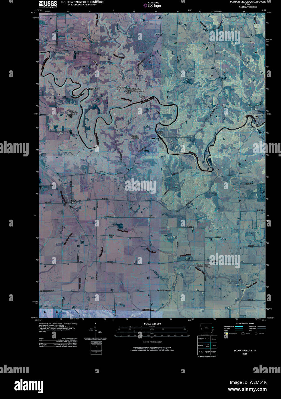 Survey of scotch map hi-res stock photography and images - Alamy