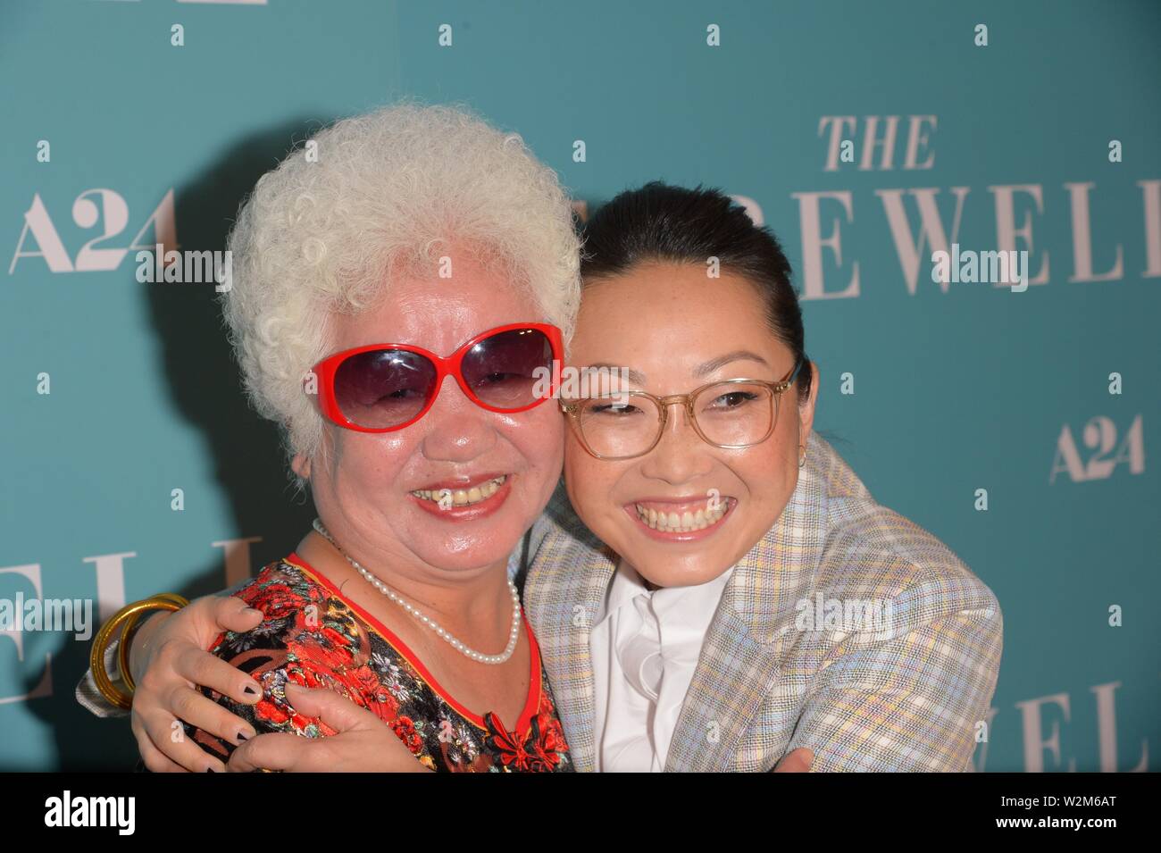 NEW YORK, NY - JULY 08: Hong Lu and director Lulu Wang attend "The ...