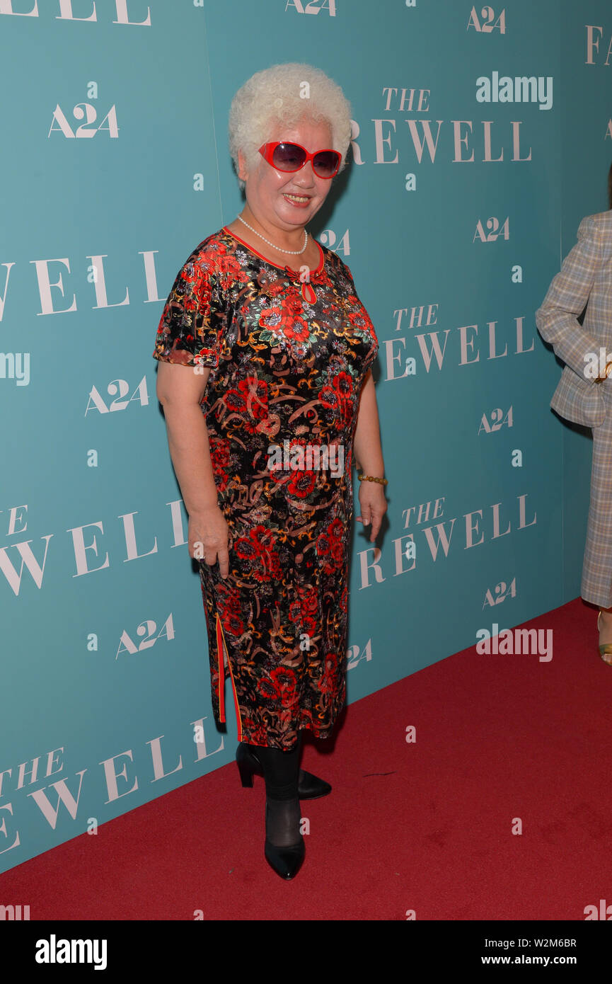 NEW YORK, NY - JULY 08: Hong Lu attends "The Farewell" New York ...