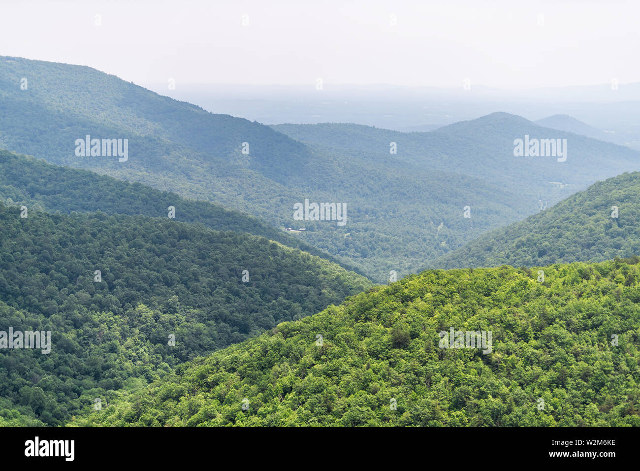 Aerial view skyline drive virginia hi-res stock photography and images ...