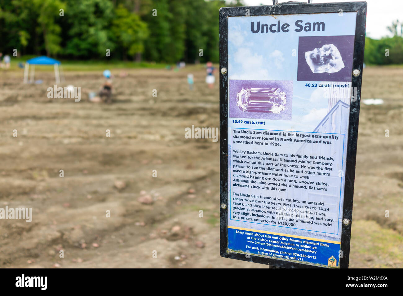 Carat Diamond Diamond Mine State Park Diamond Park Usa 2025