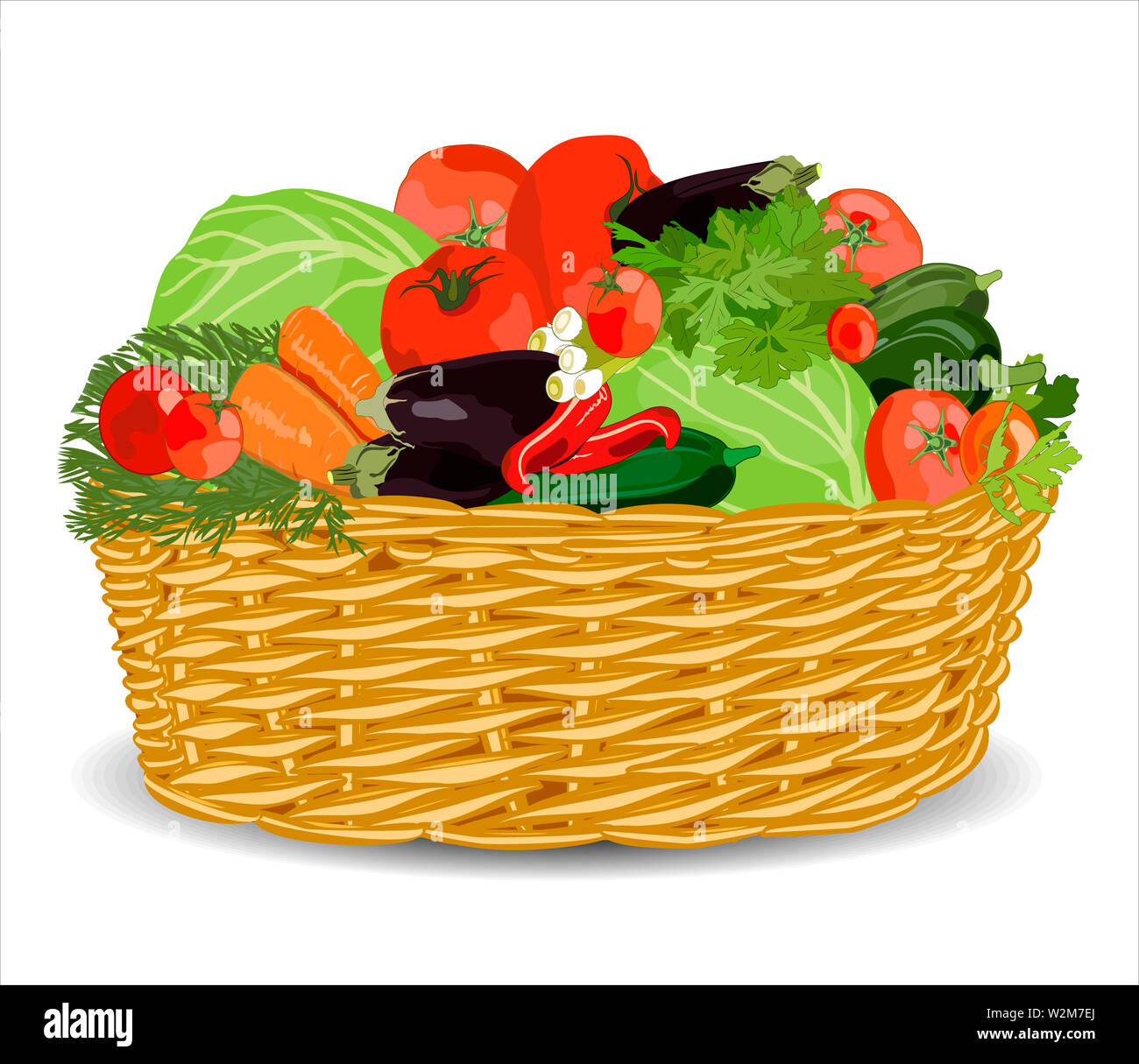 Design template for a vegetable market. Organic food. Fresh vegetables ...