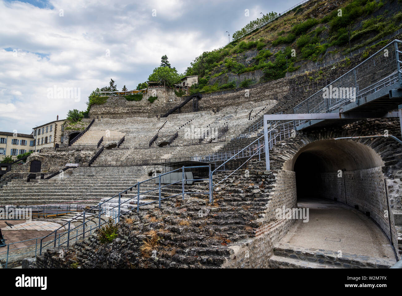 Roman amphitheatre lyon france hi-res stock photography and images - Alamy