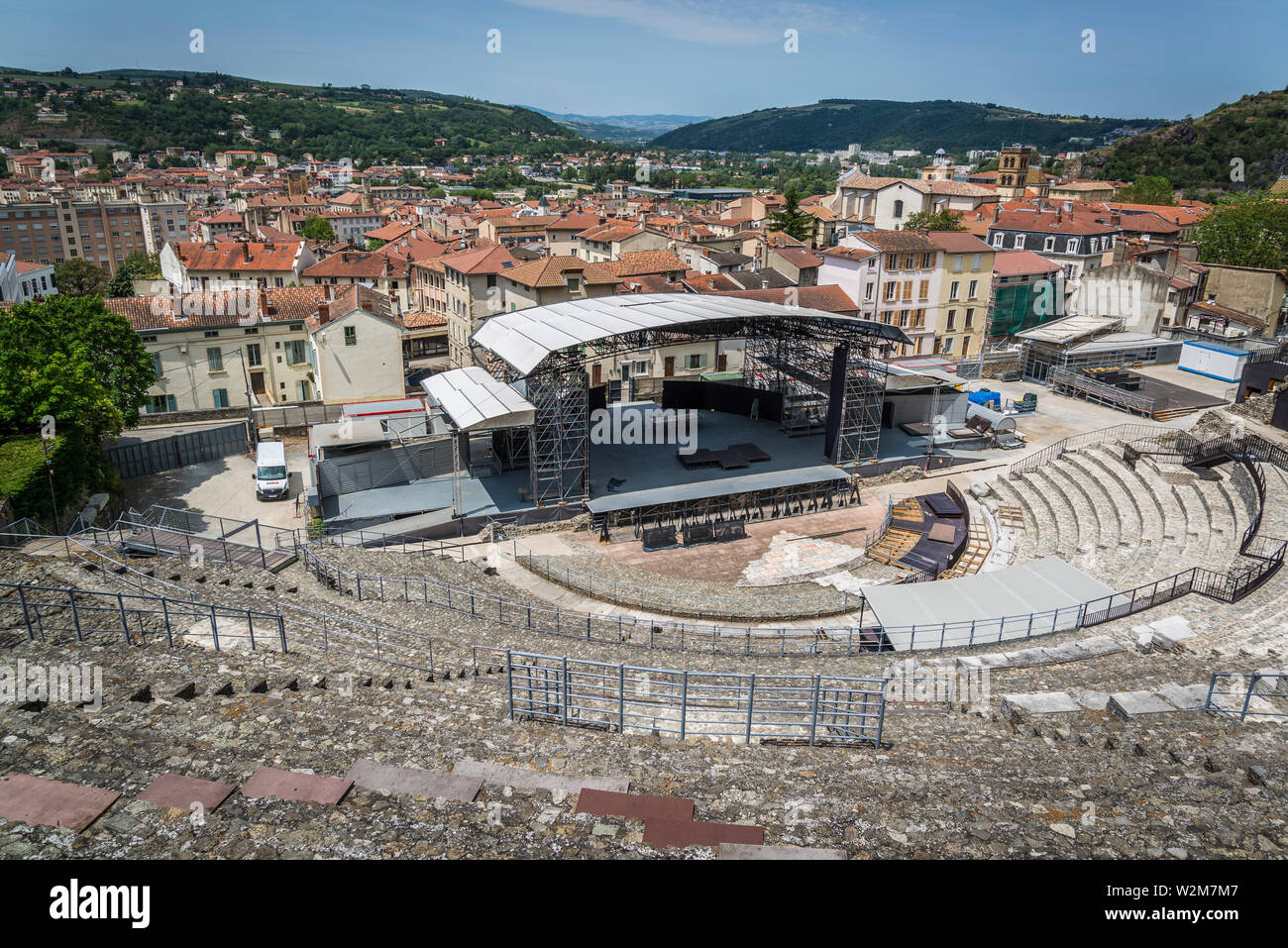 Vienne france roman theatre hi-res stock photography and images - Alamy