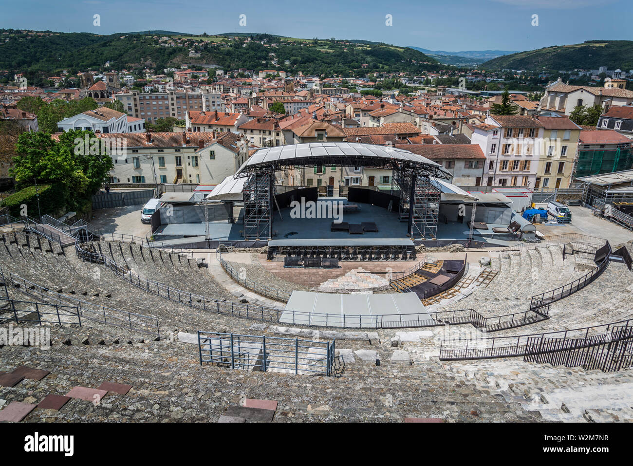 Vienne france roman theatre hi-res stock photography and images - Alamy