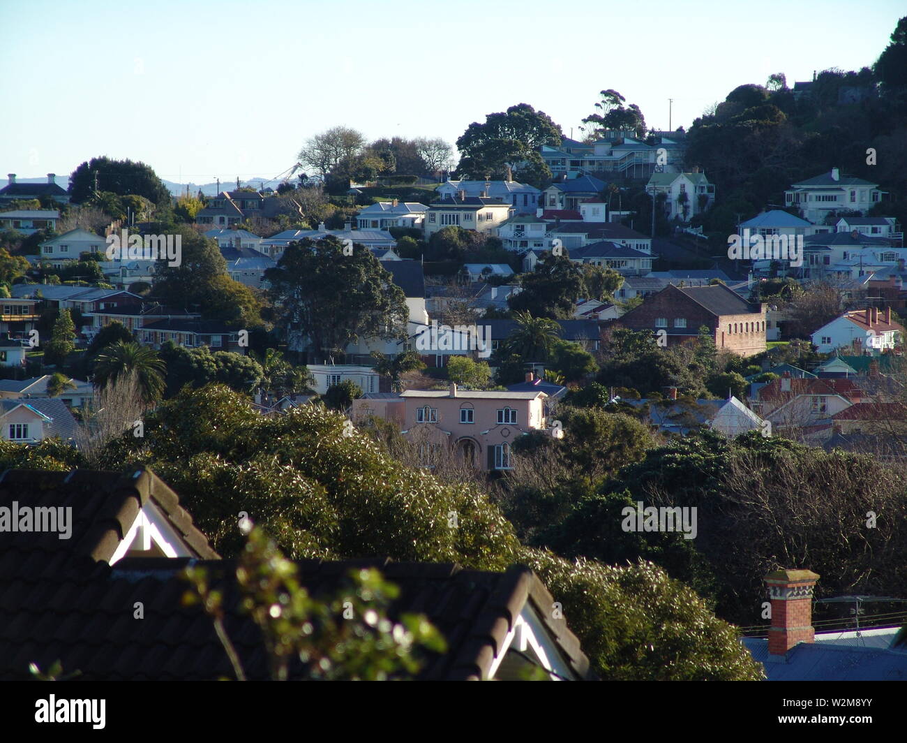 Auckland, most important city in New Zealand, South Pacific Stock Photo ...