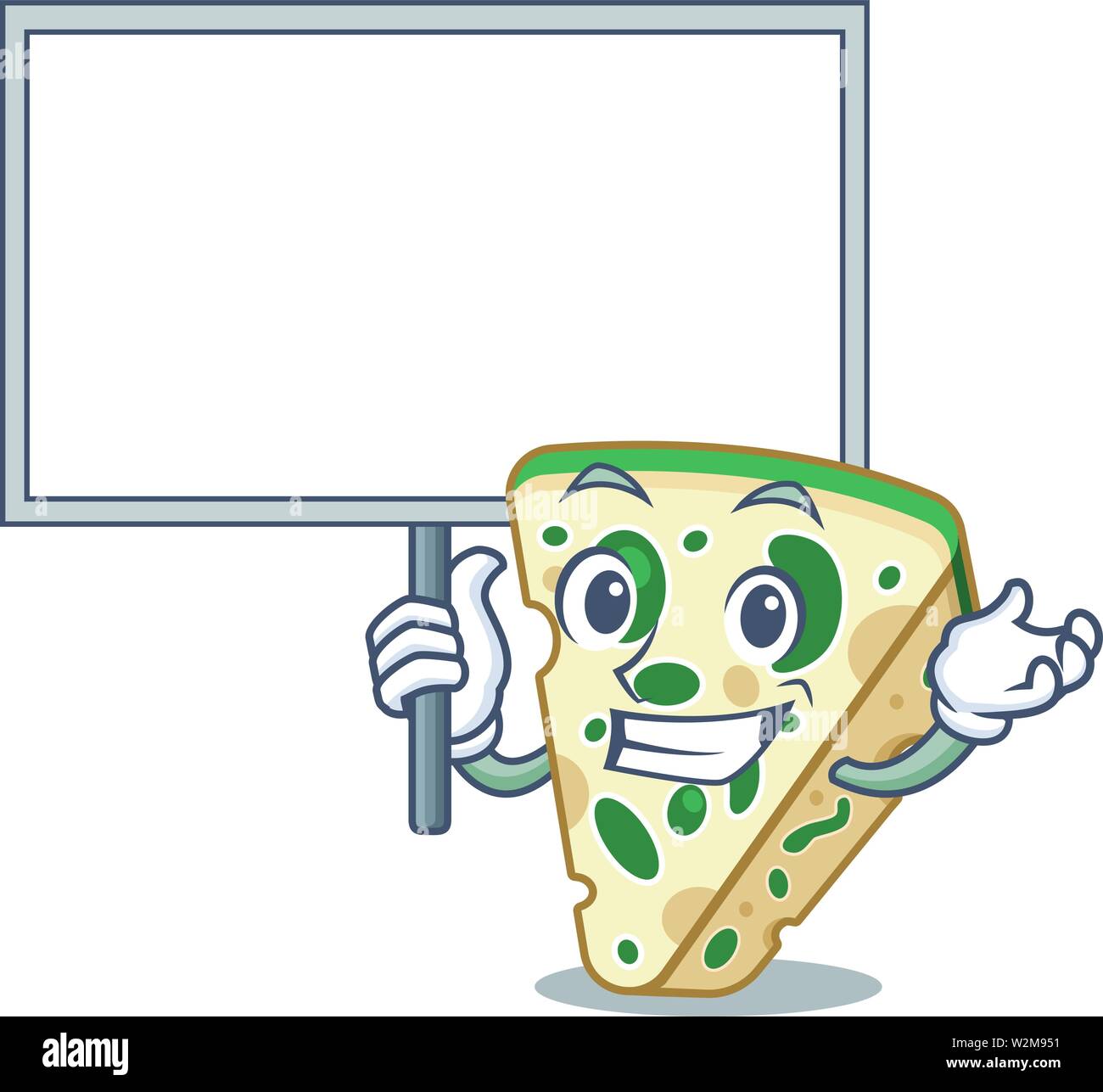 Bring board blue cheese in the cartoon shape Stock Vector Image & Art ...