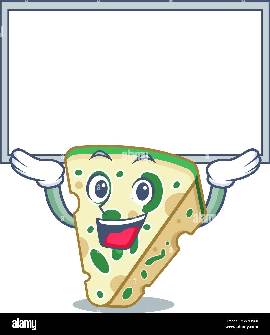 Up board blue cheese in the cartoon shape Stock Vector Image & Art - Alamy