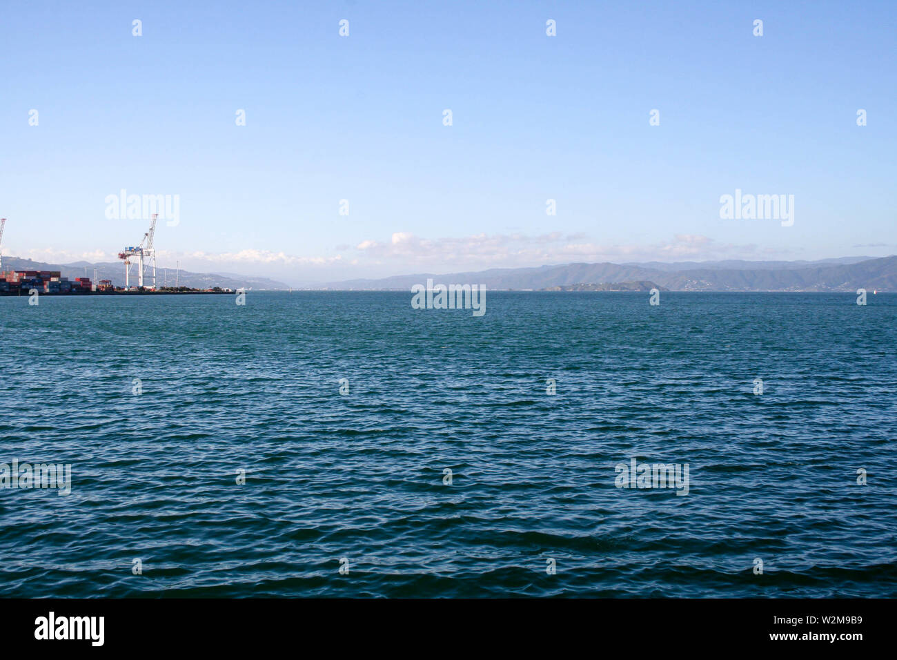 Wellington Harbor and waterfront Stock Photo - Alamy