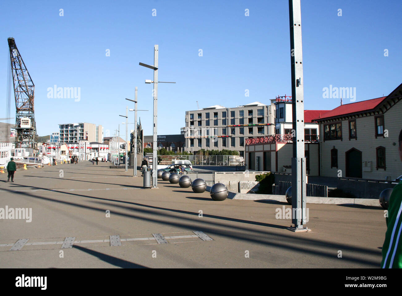 Wellington Harbor and waterfront Stock Photo - Alamy