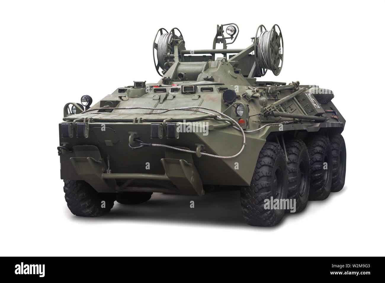 Armored vehicle part military Cut Out Stock Images & Pictures - Alamy