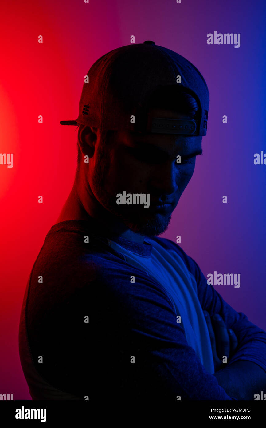 Colors Male Model Stock Photo - Alamy