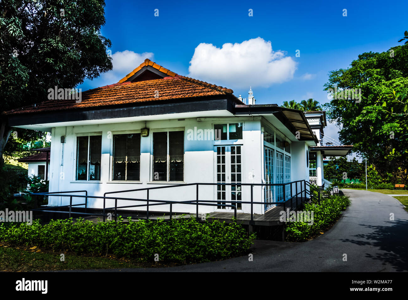 Singapore - Sept 30, 2018: Beaulieu House, built sometime in the 1910s ...