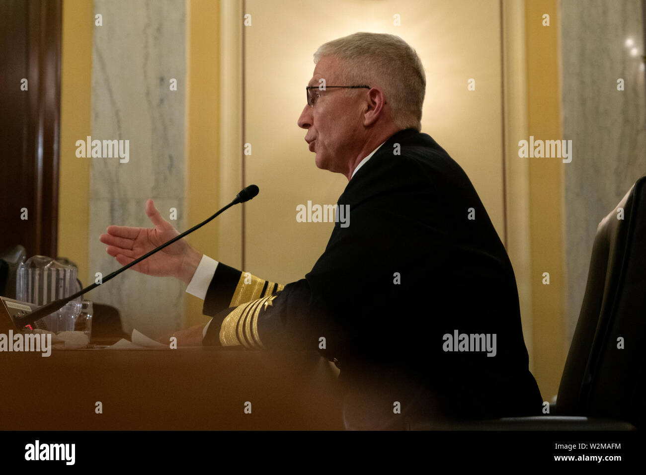 Admiral Craig S. Faller, of the United States Southern Command ...