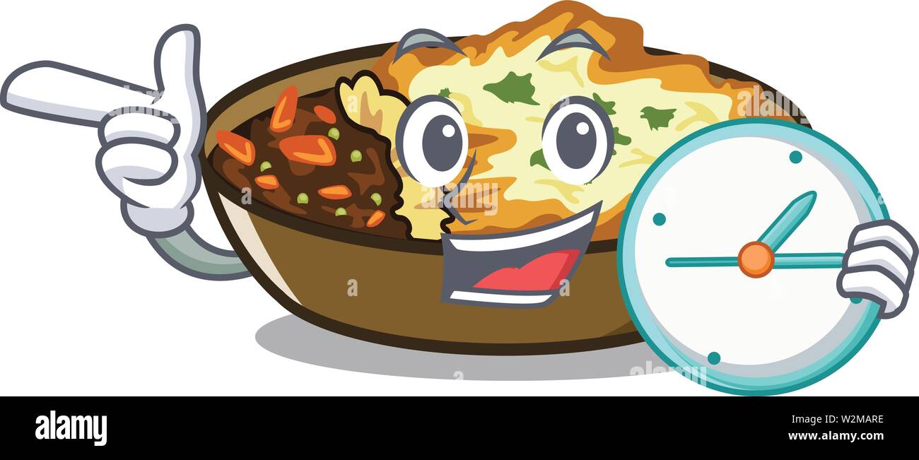 With clock gratin isolated with in the cartoon Stock Vector Image & Art ...