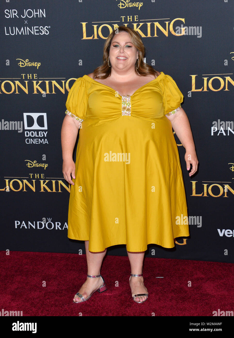 LOS ANGELES, USA. July 10, 2019: Chrissy Metz at the world premiere of ...