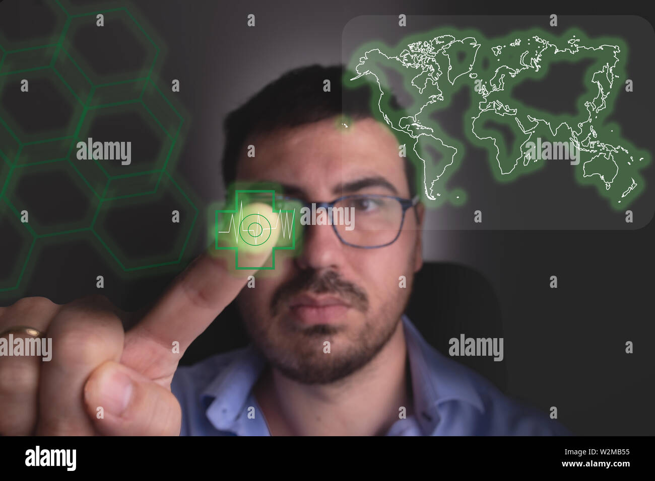 Futuristic health hi-res stock photography and images - Alamy