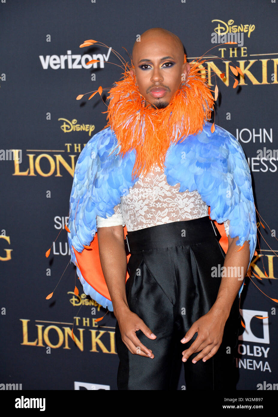 LOS ANGELES, USA. July 10, 2019: Kalen Allen at the world premiere of ...