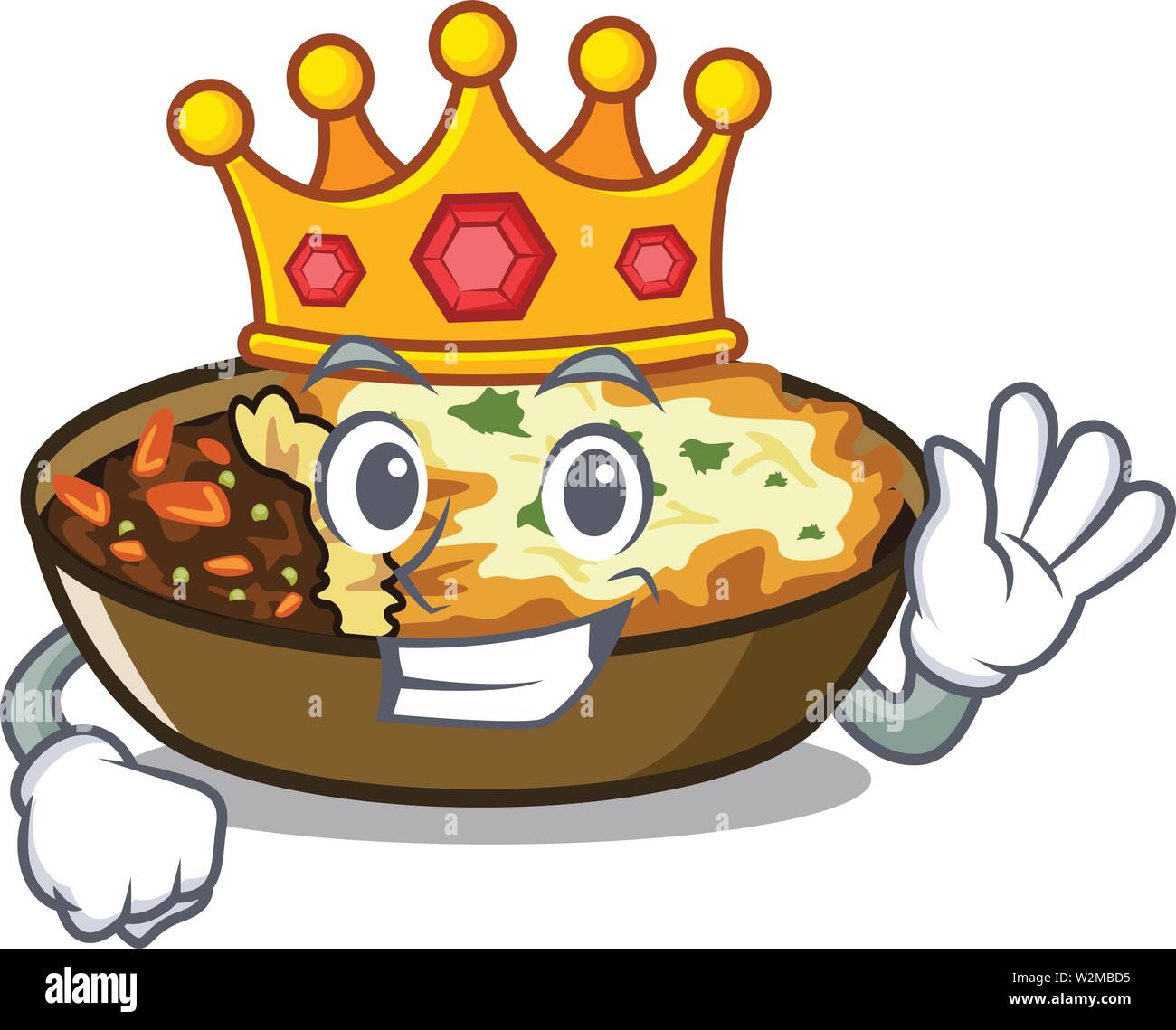 Tasty baked potatoes in Stock Vector Images - Alamy