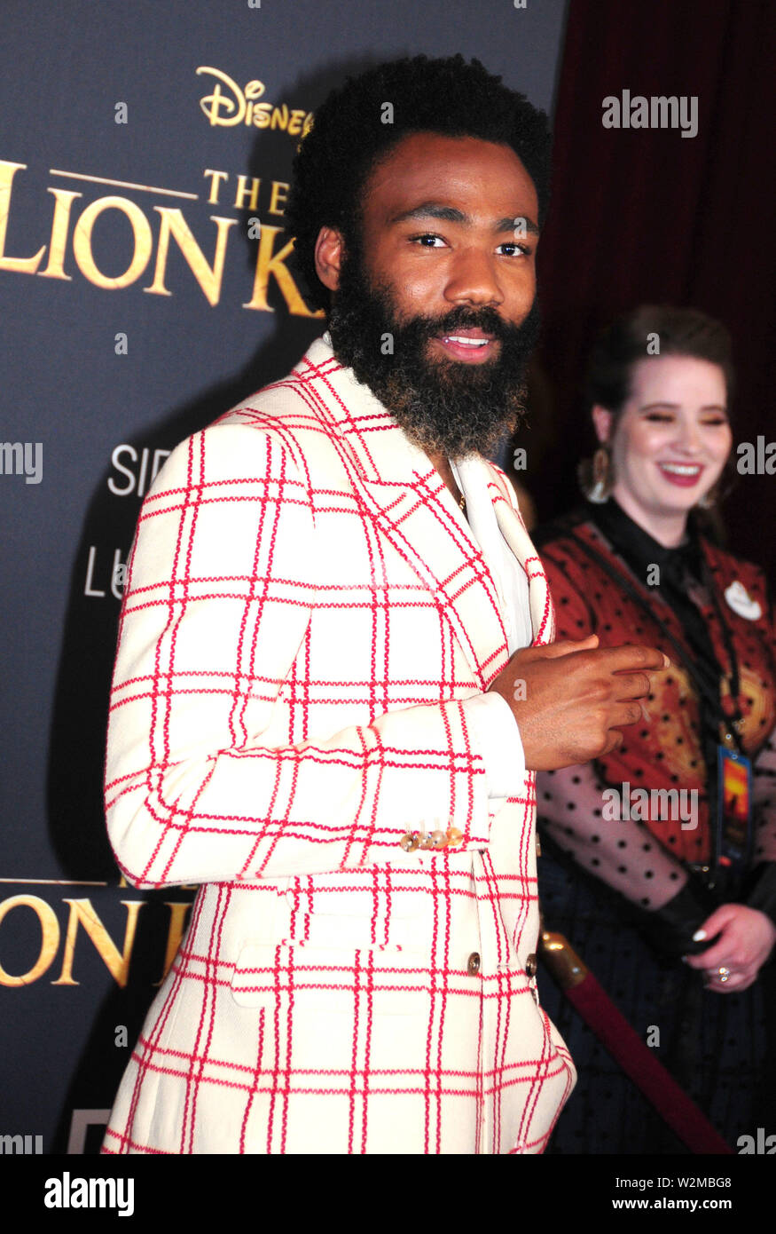 Hollywood, California, USA 9th July 2019 Singer/actor Donald Glover ...