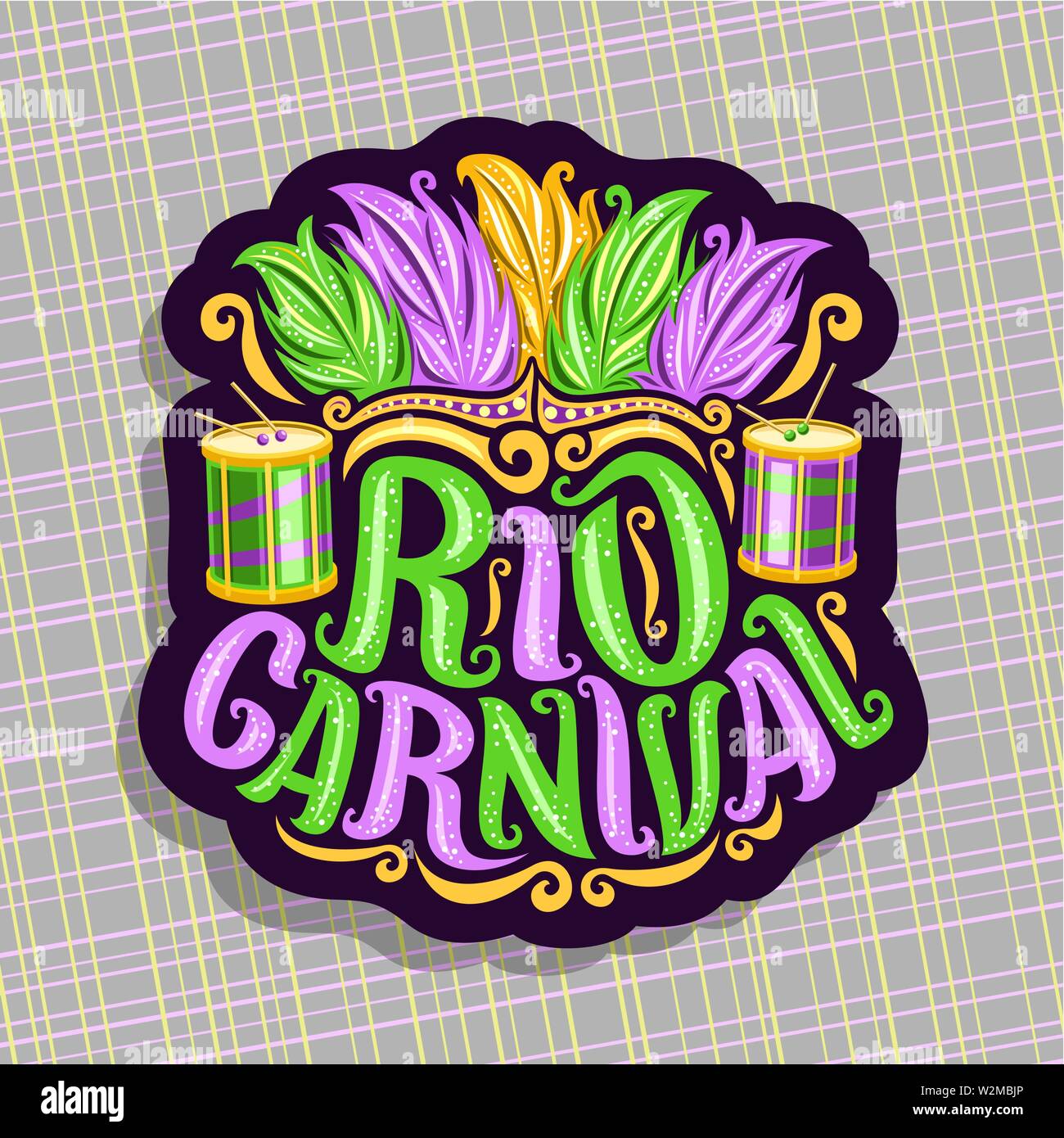 Vector logo for Rio Carnival Stock Vector Image & Art - Alamy