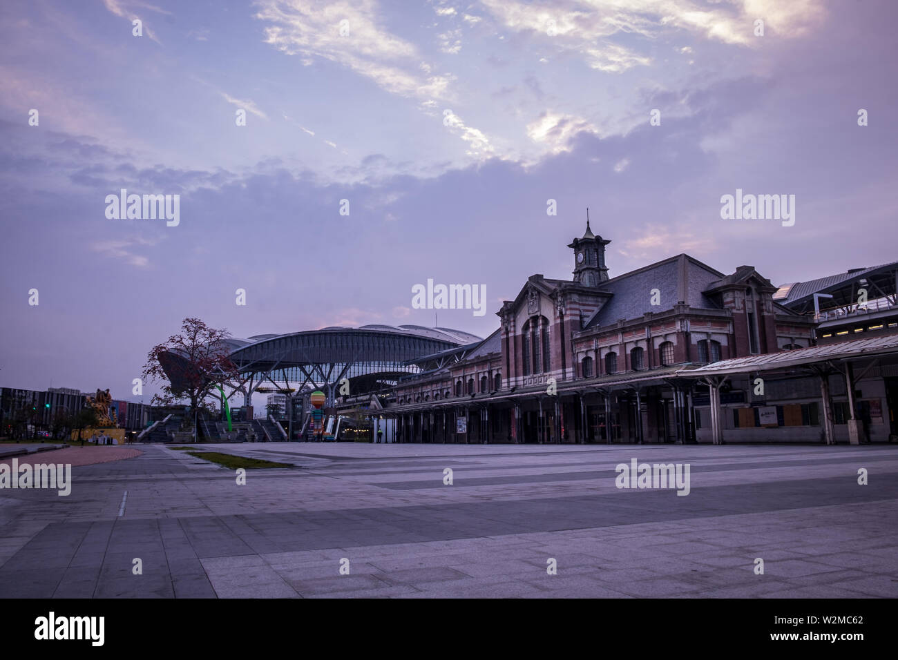 Taichung, Taiwan - 5 Mar 2019: Taichung's old train station. This ...