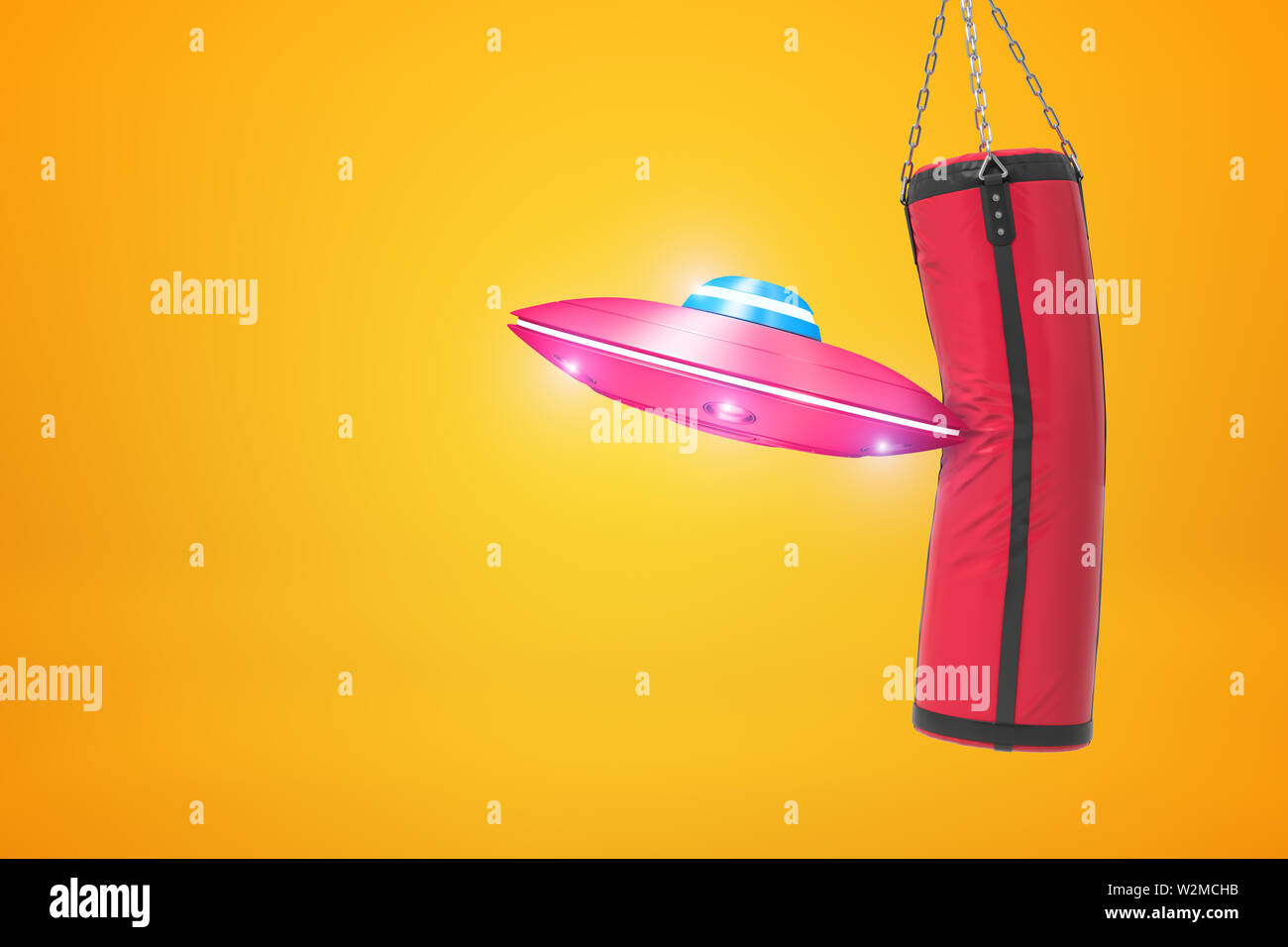 3d ufo hi-res stock photography and images - Alamy