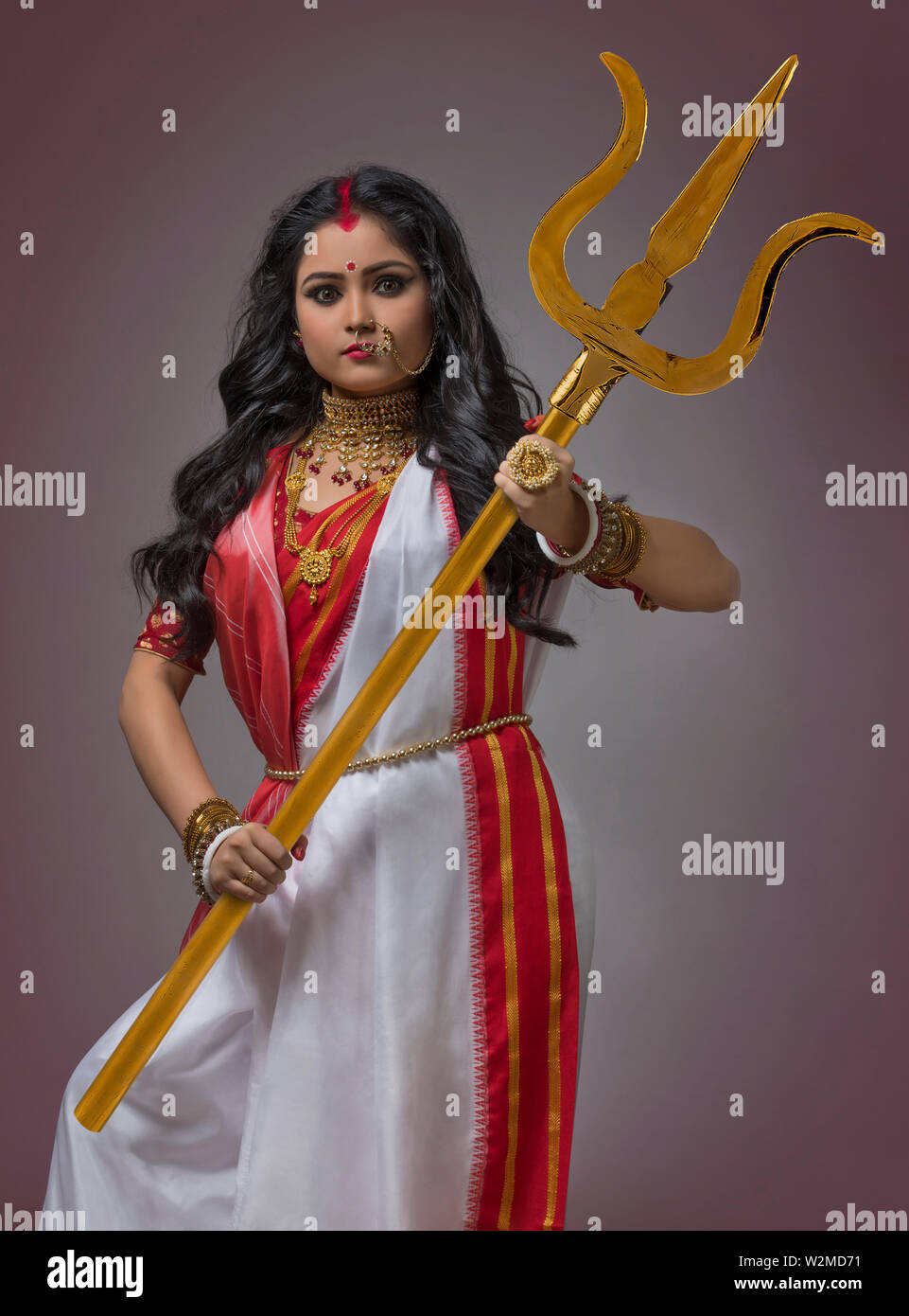 Bengali goddess hi-res stock photography and images - Alamy