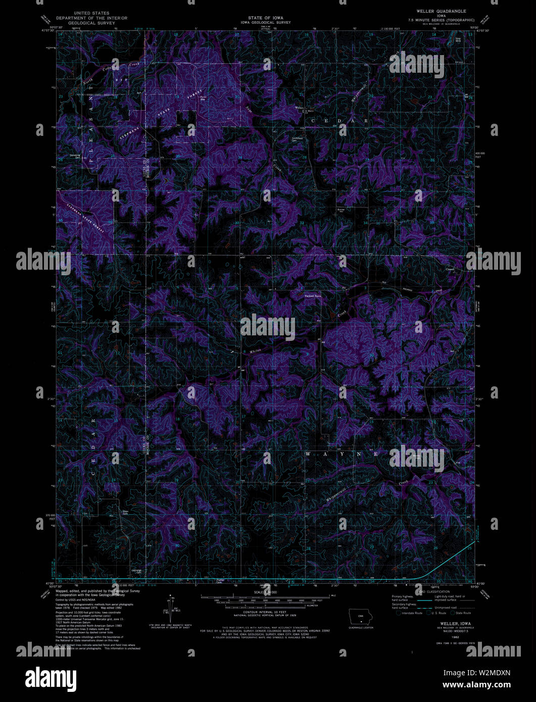Weller map hi-res stock photography and images - Alamy