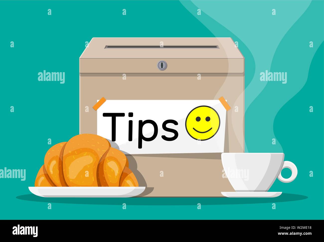 Charity coffee Stock Vector Images - Alamy