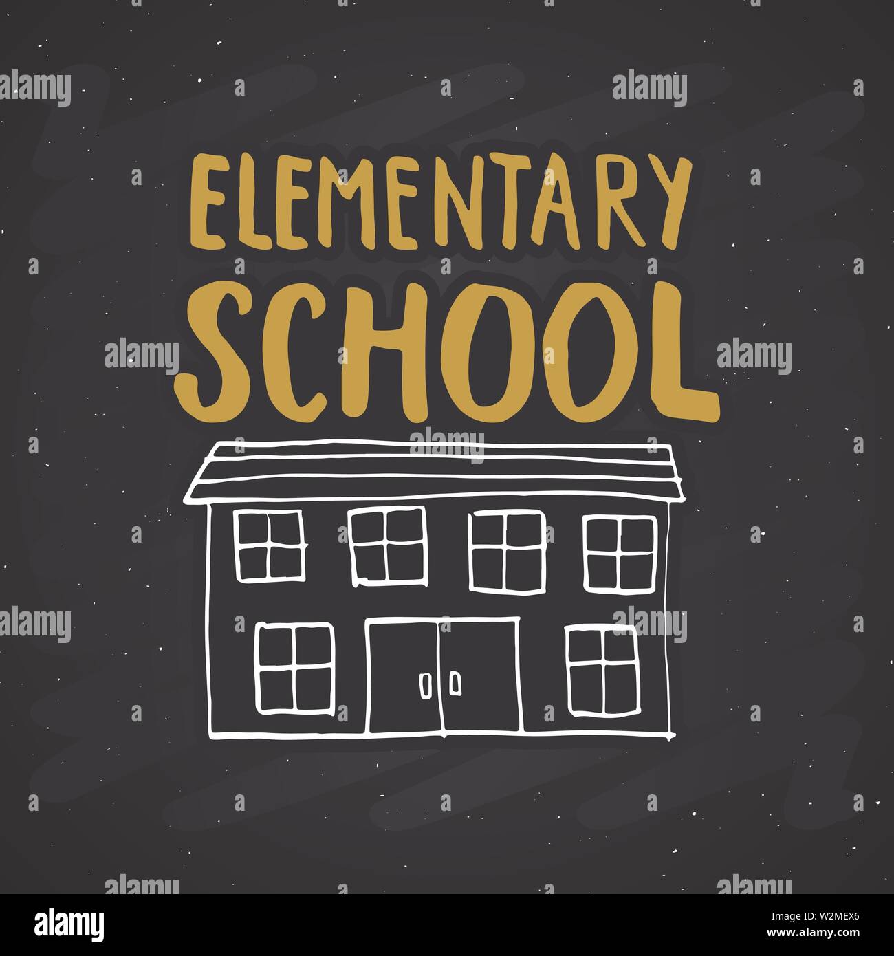 Back to School Calligraphic Lettering. Calligraphy Lettering with ...